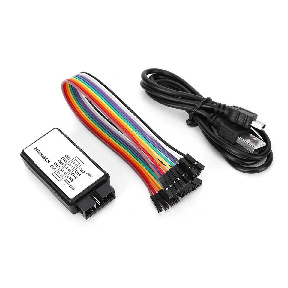 Logic Analyzer 24MHz Logic Analyzer Device USB Logic Analyzer Device ...