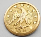 Civil War Treble Gilt Orange Colour Navy Button EXTREMELY RARE | eBay