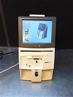ABL 80 Flex CO-OX Blood Gas Analyzer 393-841 - Powers Up - Clean ...