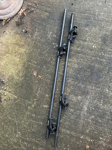 Yakima RailGrab Roof Rack Cross Bar System W/ 58” Round Load Bars | eBay