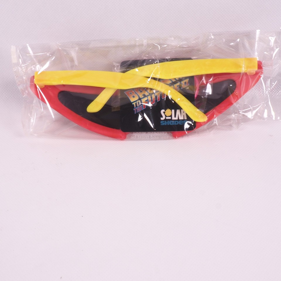 NEW SEALED 1989 Pizza Hut Back to the Future II Solar Shades Sunglasses ...