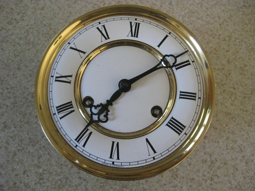 Vintage Hermle 141-071 WInd Up Clock Movement and Face, 45 cm, 77, W ...