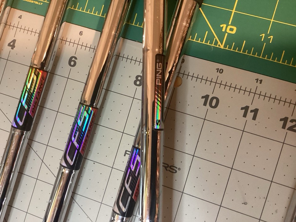 Ping GMax Iron Set ⚪️ 4-w. CFS Distance Stiff Shafts, Ping Grips. | eBay