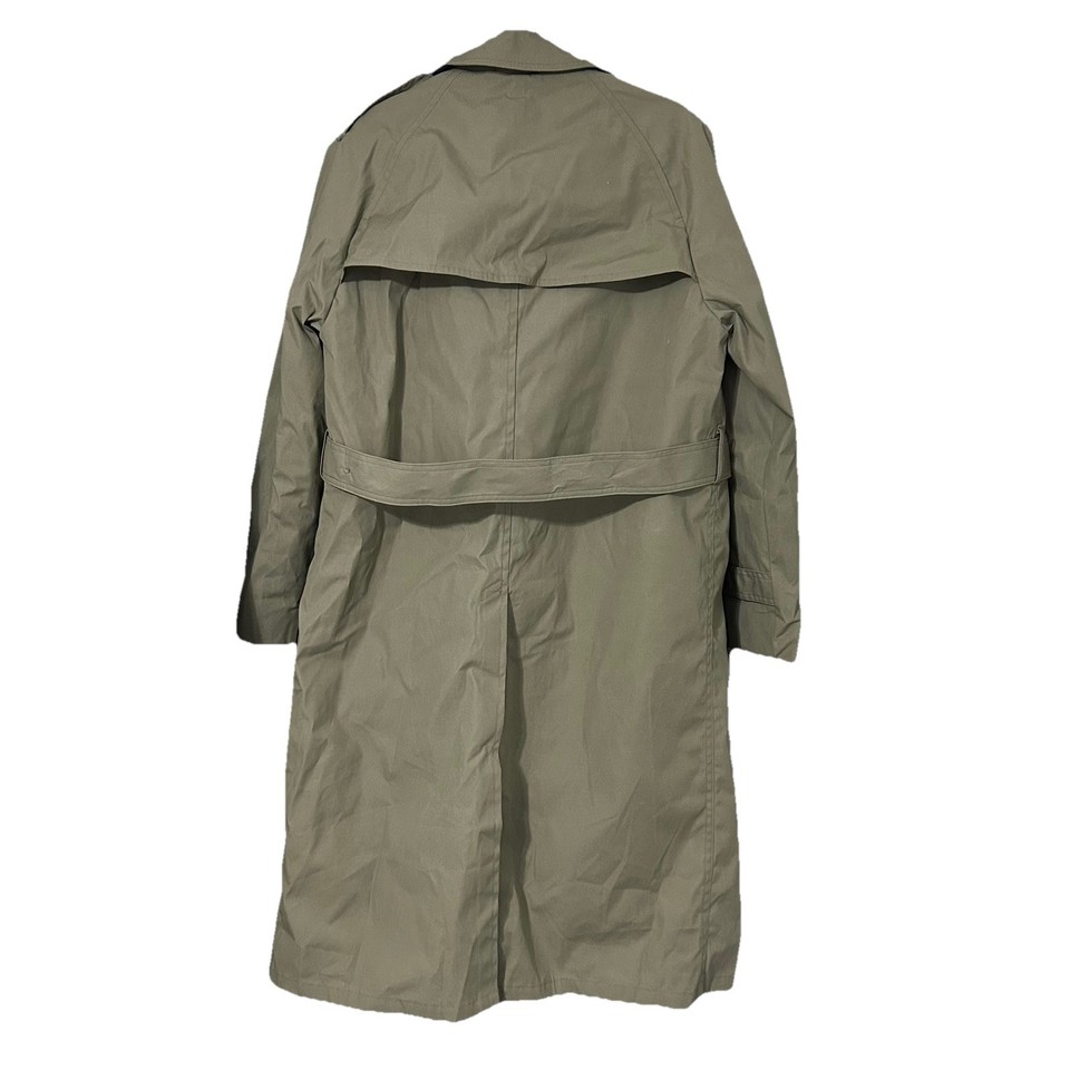 USMC Issue All Weather Trench Coat 38R Slight Use | eBay
