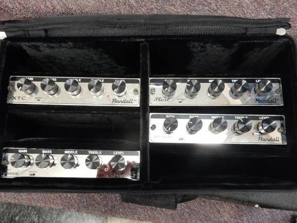 RANDALL RM20 MTS MODULAR TUBE GUITAR AMPLIFIER COMBO AMP + 5 MODULES ...