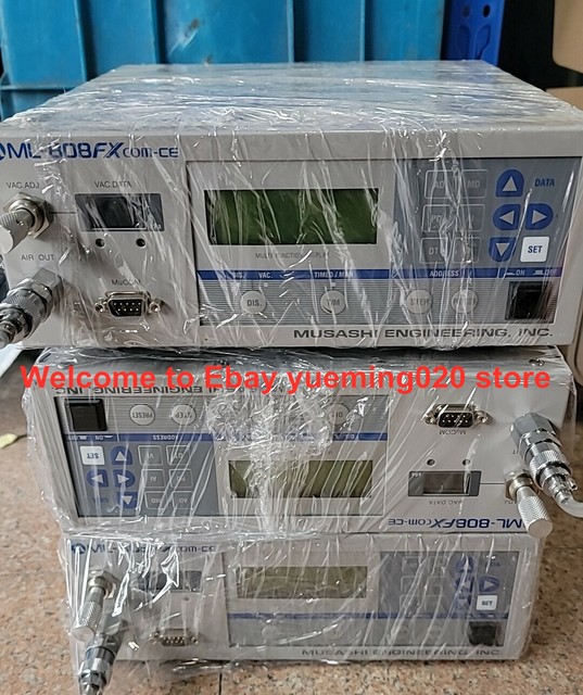 MUSASHI ML-808FXCOM-CE PRECISION DISPENSING MACHINE DRV-I-2775 9D46 for ...