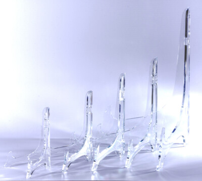 Luxor Clear Display Stand: Mini, Small, Medium, Large & XL : Plate ...