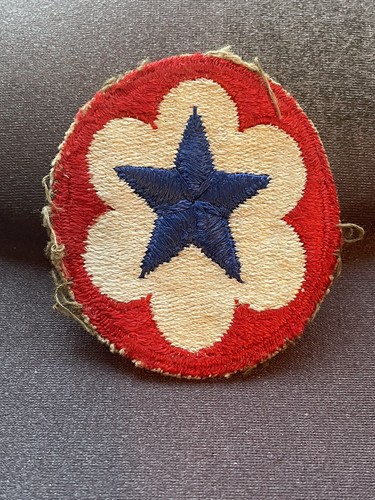 Vintage Original WWII US Army Service Forces (ASF) Shoulder Patch Cut ...