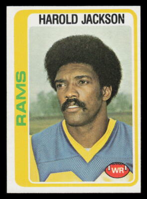 1978 Topps Harold Jackson #105 Los Angeles Rams LOW GRADE Card | eBay