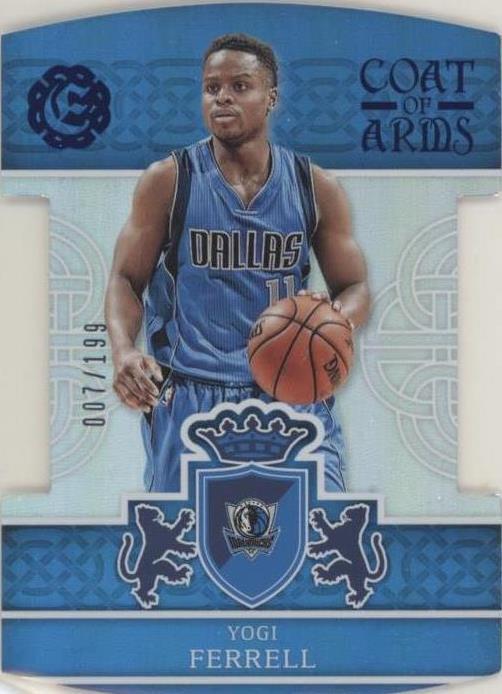 2016-17 Panini Excalibur - Coat of Arms Yogi Ferrell #46 Blue /199 (RC ...