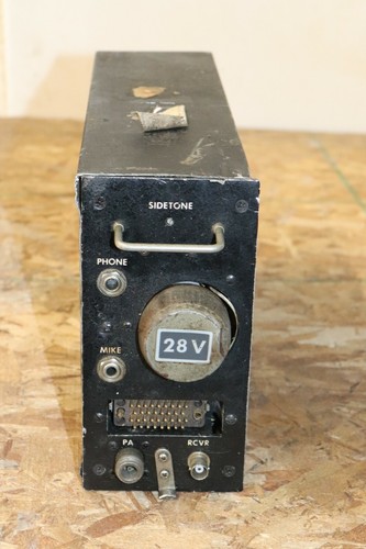 Aircraft HF, High Frequency, 2 Sidetone Aircraft Receivers and Power ...