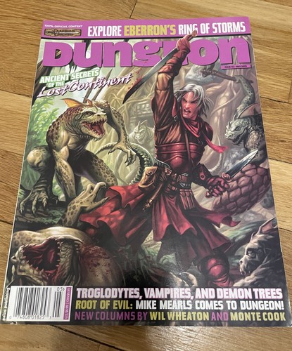 Dungeons & Dragons: Dungeon Magazine 122 Eberron Lost Continent | eBay