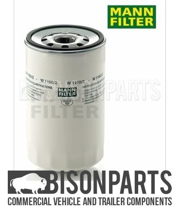 "FITS RENAULT MIDLUM (2001 - 2006) MANN FILTER OIL FILTER W1160/2 | eBay