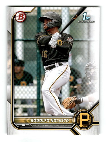 2022 Bowman Rodolfo Nolasco (1st Bowman) Paper #BP-69 Pittsburgh ...