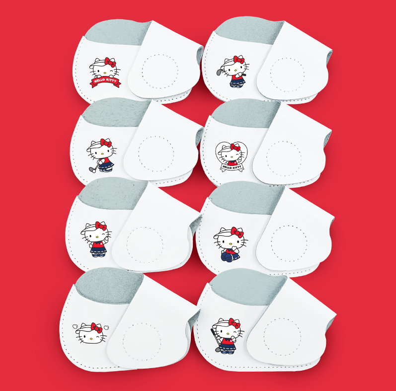 Sanrio Golf Club Iron Cover Set Hello Kitty My Melody Kurumi 8 Piece ...