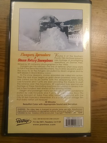 Pentrex Presents Southern Pacific Film Archives Vol. 2 (VHS, 2000, Clam ...