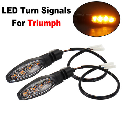 LED Turn Signals For Triumph Speed Triple Tiger 800 Daytona 675 ...