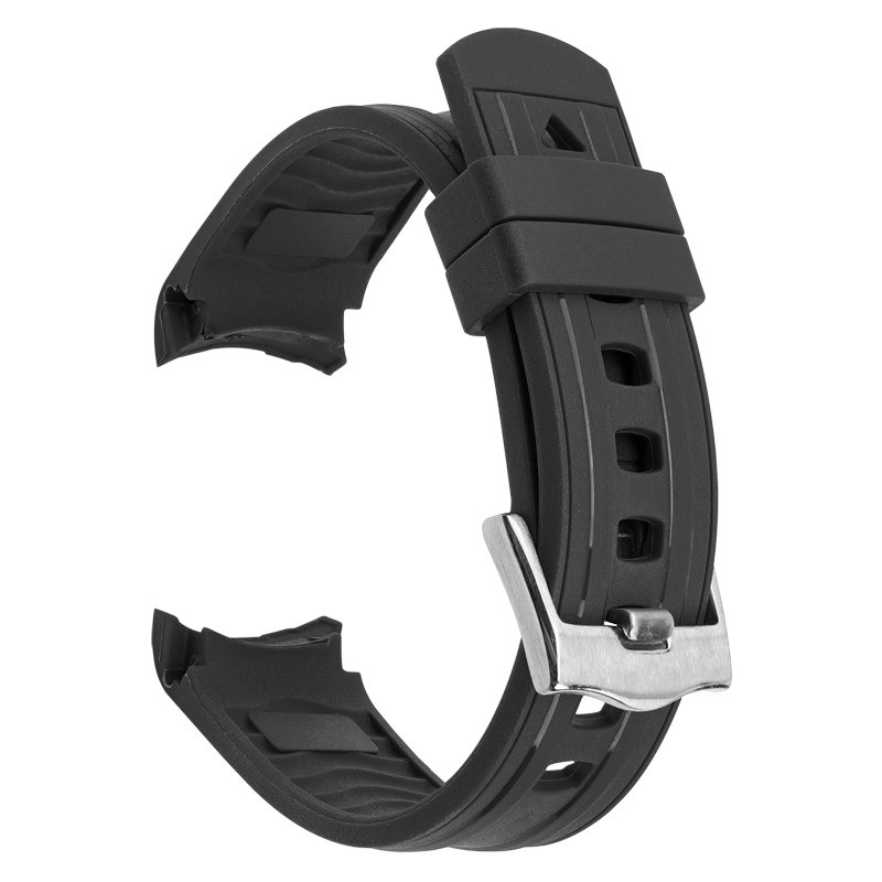 For 20mm 22mm OMEGA SeaMaster 300 TPU Rubber Strap Watch Band Buckle ...