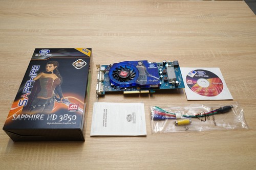 Grafikkarte ATI Sapphire Radeon HD 3850 AGP 512 MB , Neu und unbenutzt ...