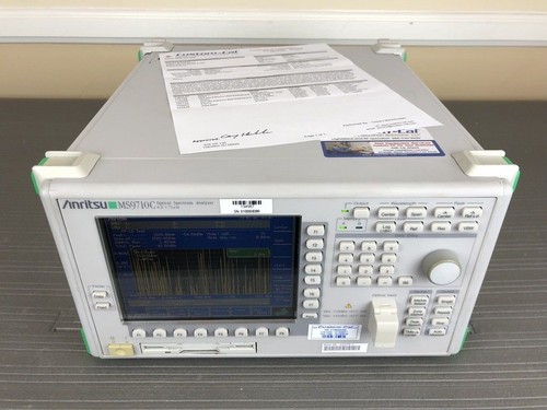 Anritsu MS9710C 600 to 1750nm Optical Spectrum Analyzer OSA ...
