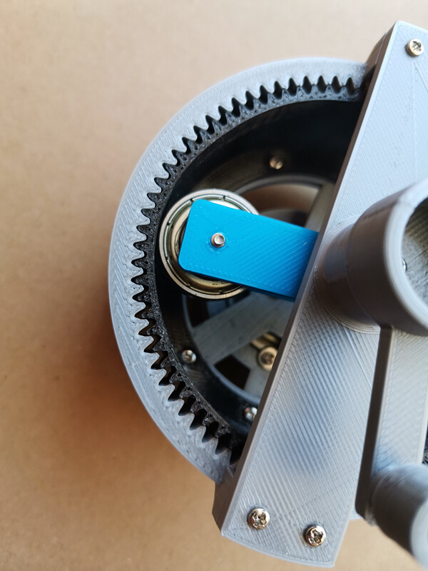 Simple Model Structure Harmonic Reducer Reduction Gear Demonstration ...