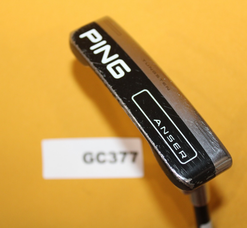 Ping 2023 Anser Black Dot Slight Arc 35" Blade Putter Black Graphite ...