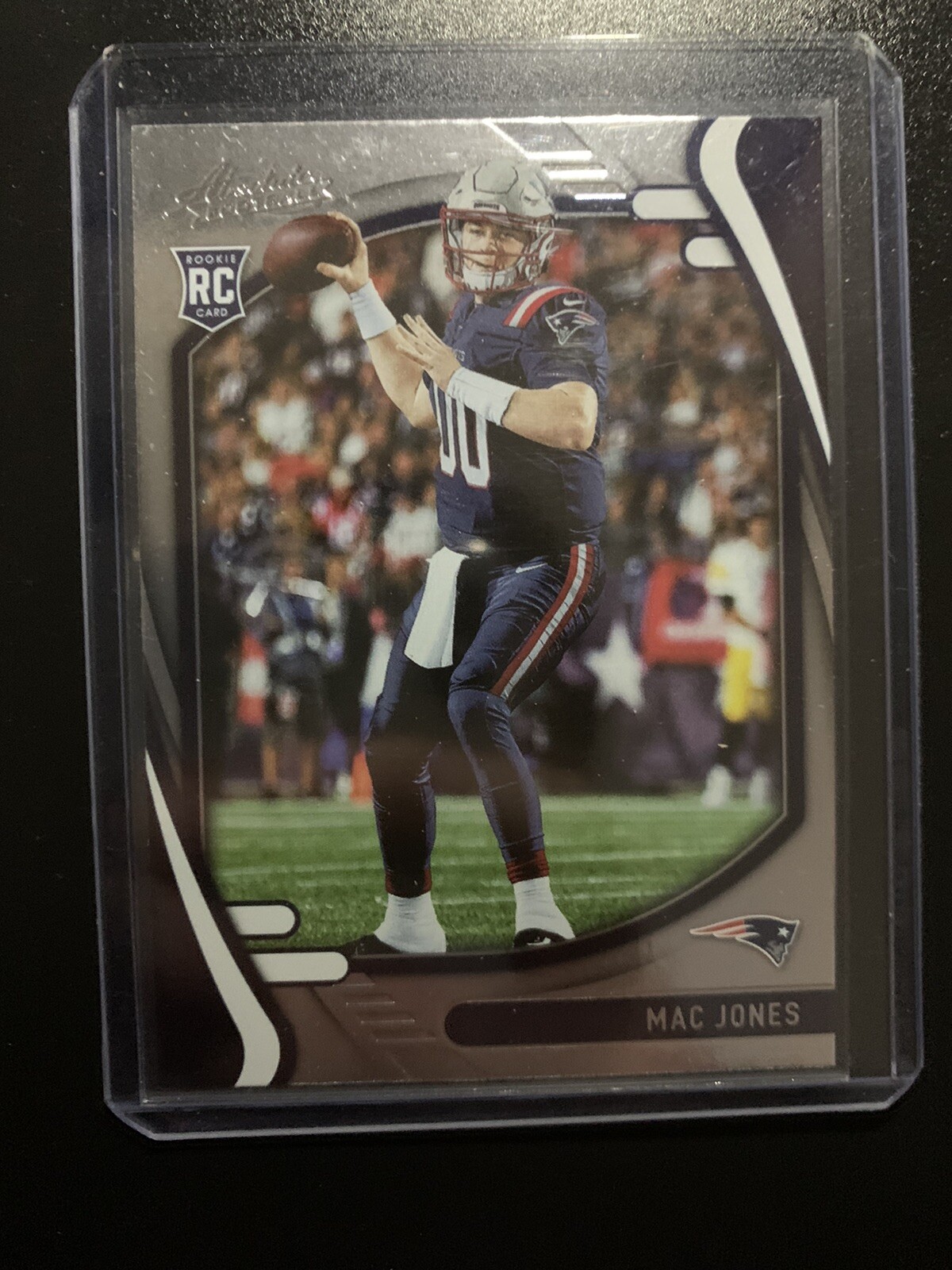 2021 Panini Absolute Football Mac Jones Rookie Card New England ...