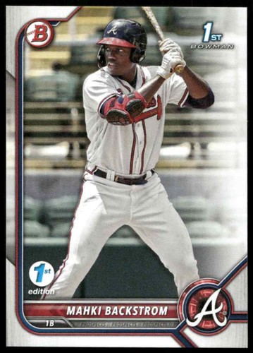 2022 Bowman 1st Edition #BPPF-121 Mahki Backstrom | eBay