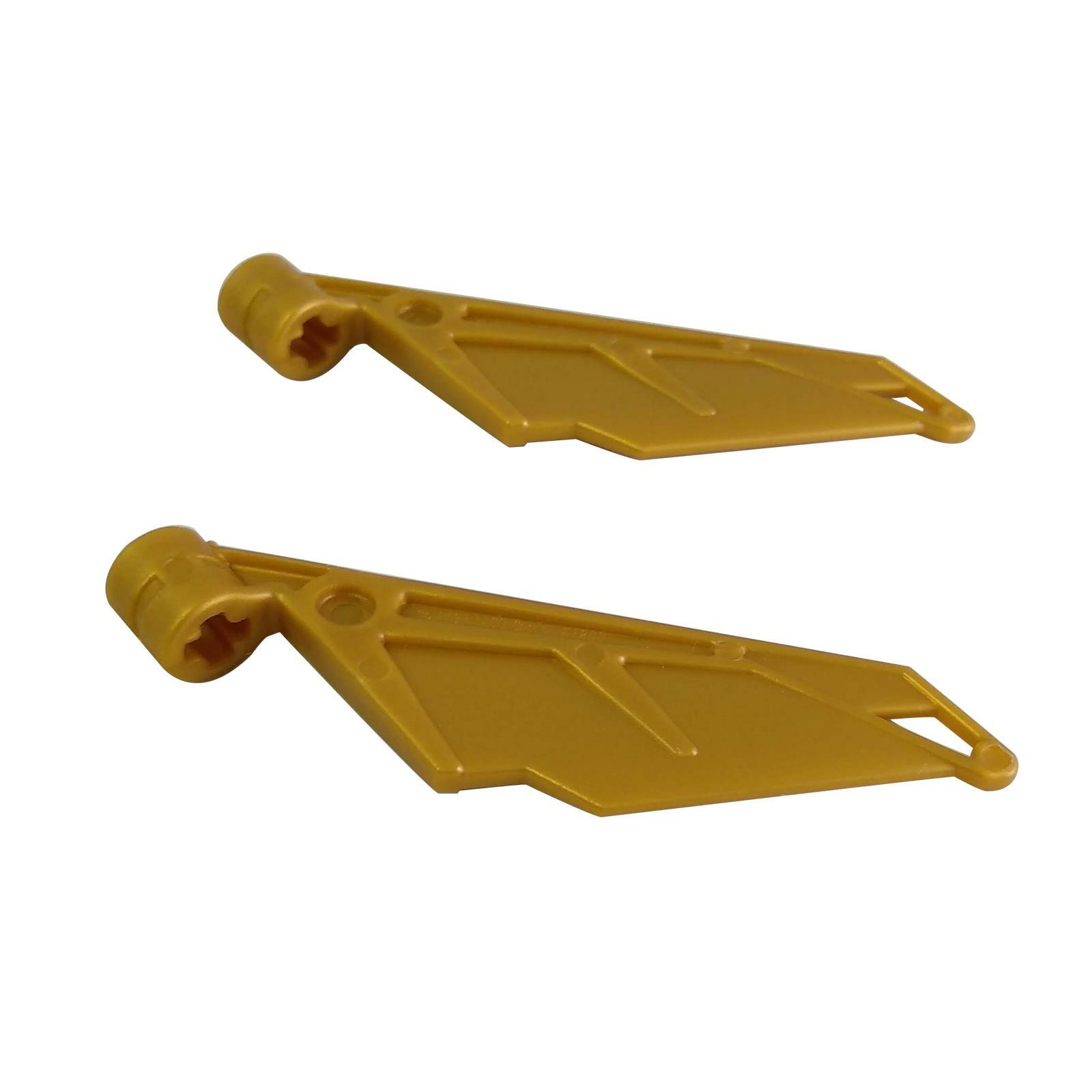 2 NEW LEGO Bionicle Wing Small Pearl Gold | eBay