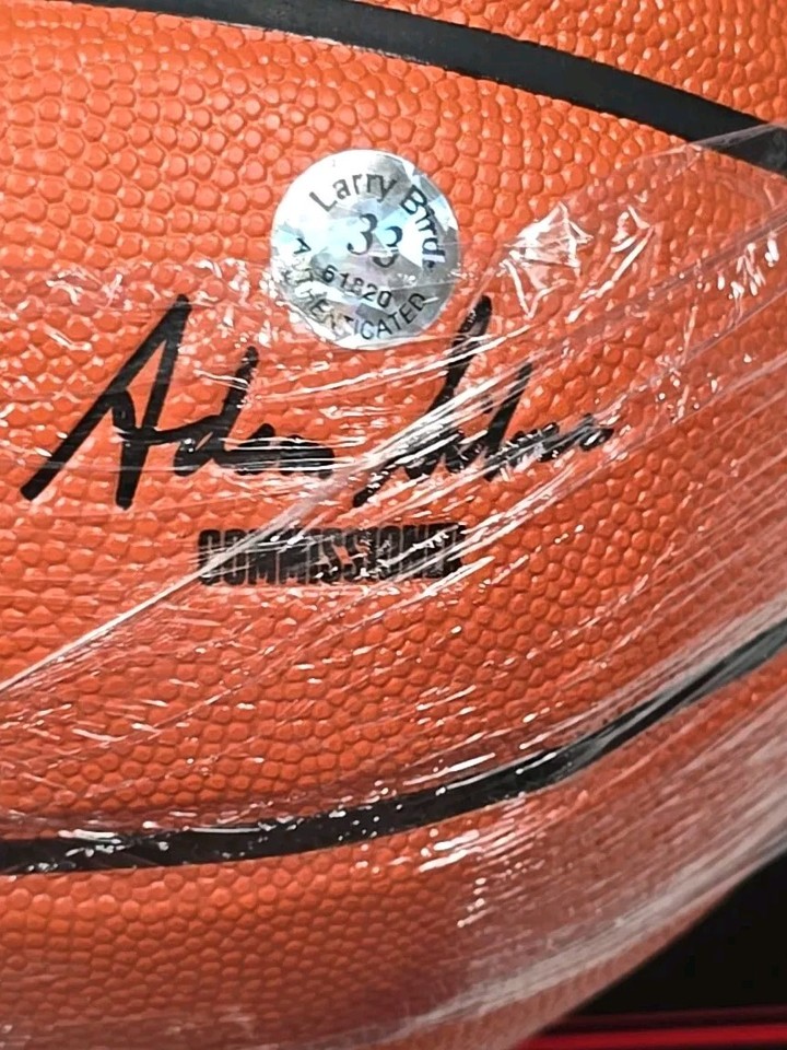 Larry Bird Autographed Signed Basketball Indoor Outdoor Ball Certified ...