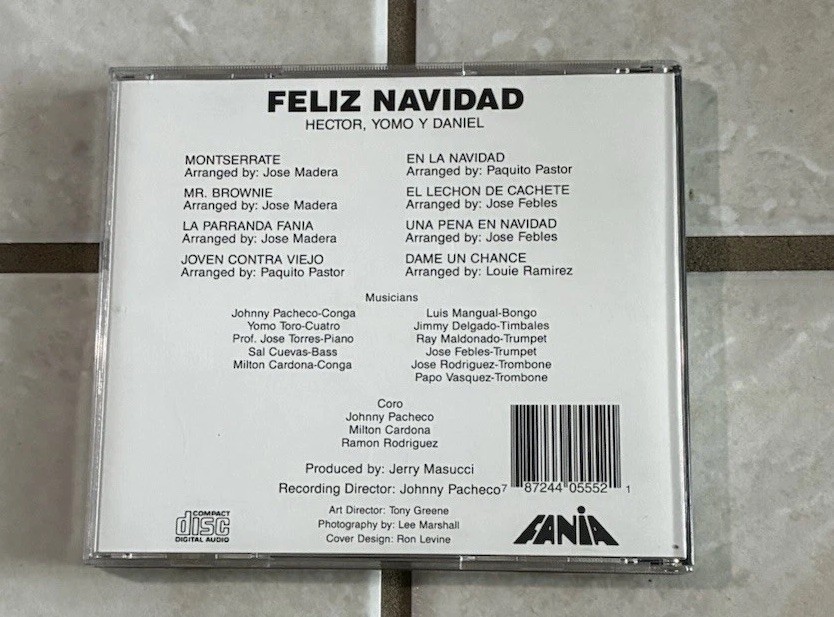 Hector Lavoe - Feliz Navidad - Hector, Yomo Y Daniel - Fania Records Cd ...