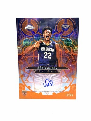 DERIK QUEEN Rookie Auto 2025-26 Topps Chrome Chromographs Orange ...