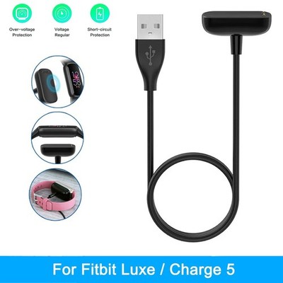 USB Magnetic Charging Cable Charger For Fitbit Luxe / Charge 5/Charge 6 ...