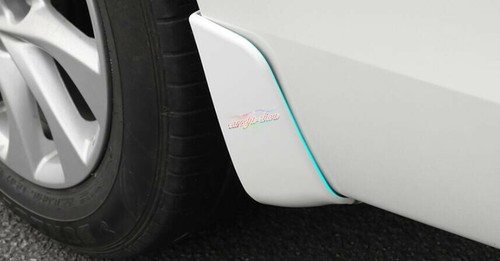 White Splash Guards Mud Flaps Mud Guards Fender 4PCS For Nissan Sentra ...