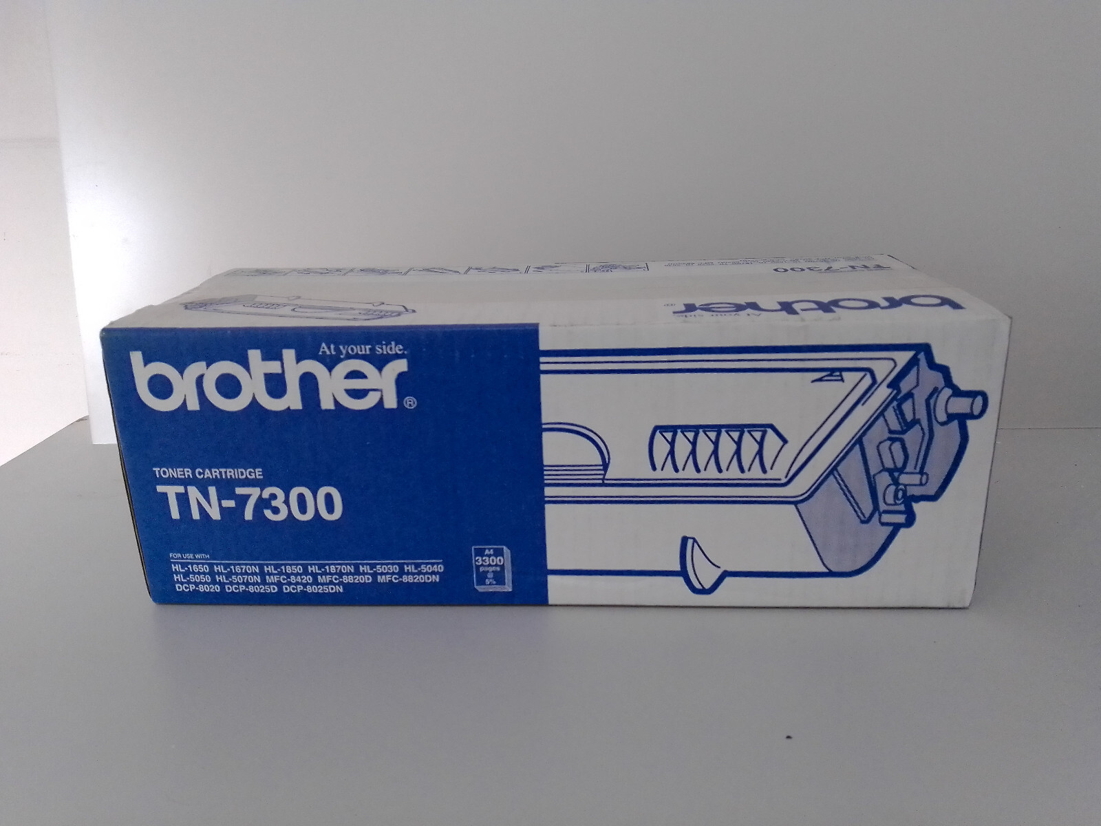 GENUINE ORIGINAL Brother TN-7300 , TN7300 Black Toner Printer Cartridge ...