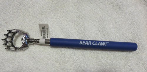 1-BLUE BEARCLAW TELESCOPIC ULTIMATE BACK SCRATCHER=EXTENDABLE TO 23" US ...