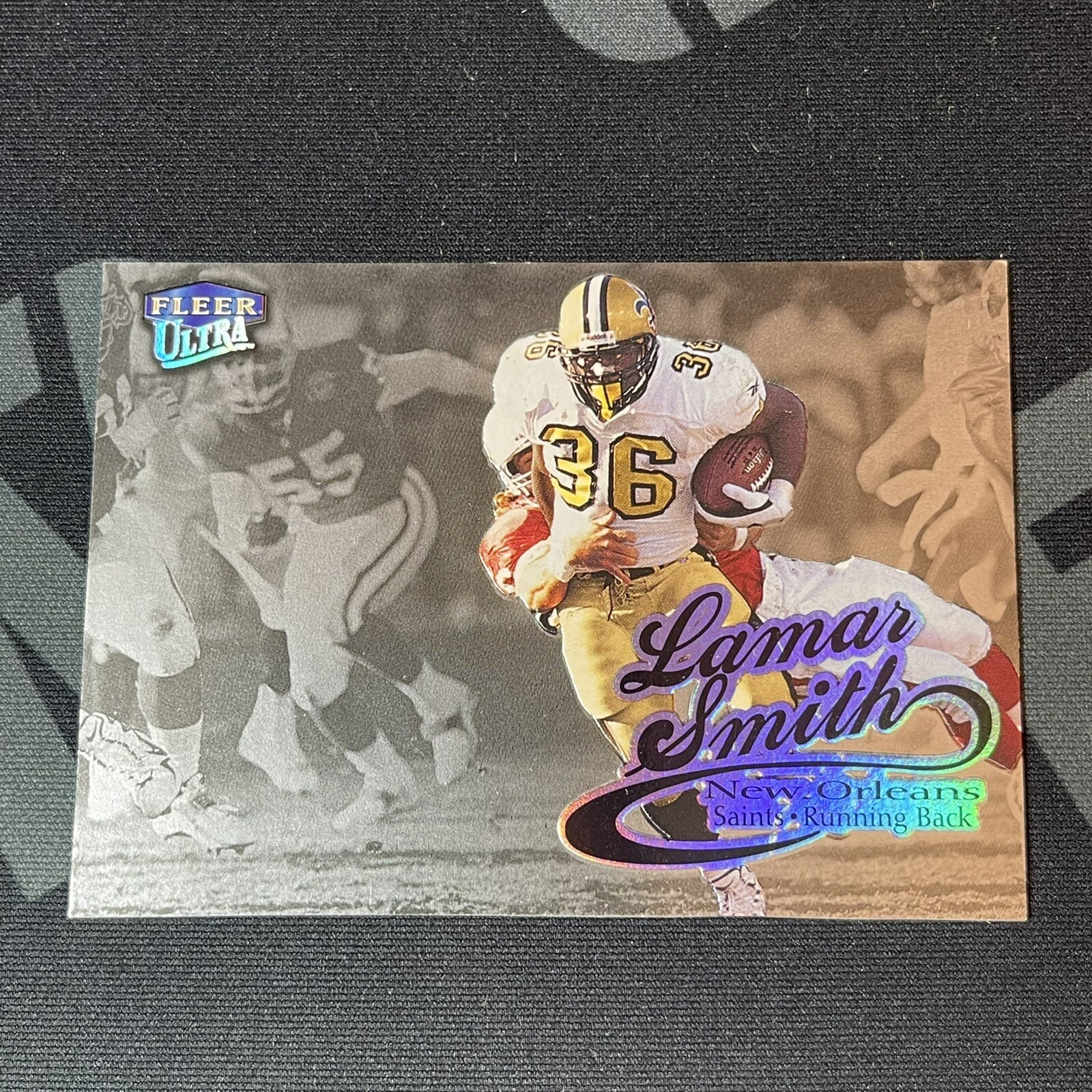 1999 Fleer Ultra - Platinum Medallion Edition #189P Lamar Smith /99 for ...