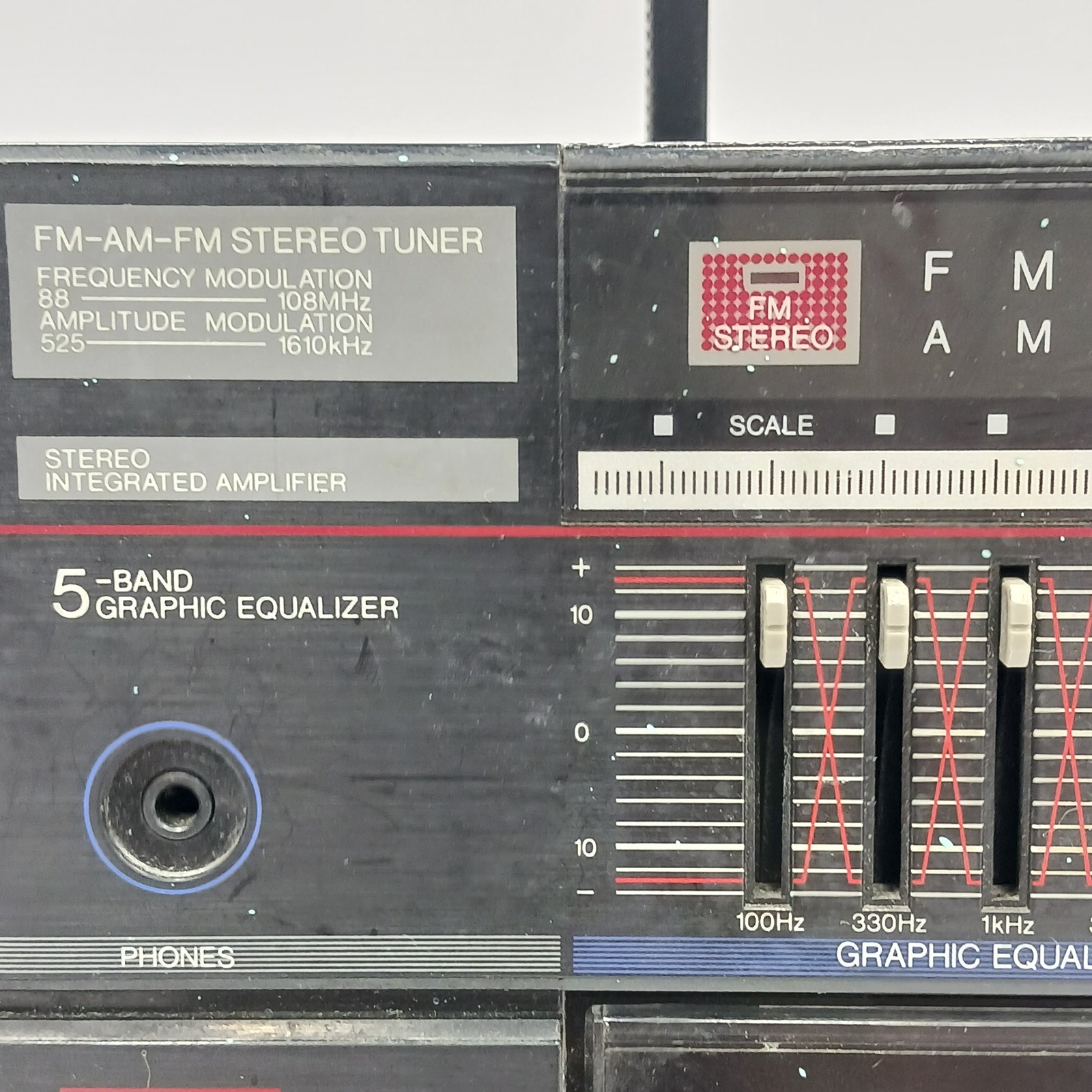 Panasonic Portable Stereo/Radio/Cassette Component System Boombox RX ...