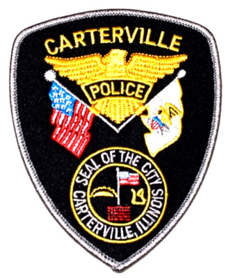 CARTERVILLE ILLINOIS IL Sheriff Police Patch CITY SEAL STATE FLAG US ...