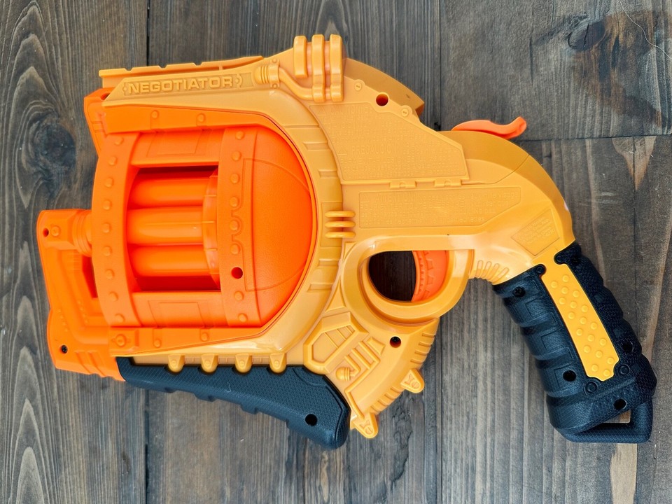 Nerf Doomlands 2169 Negotiator Blaster Hammer Revolver *Used | eBay