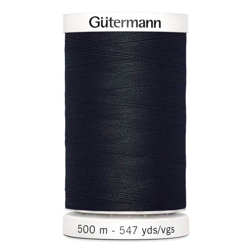 Gutermann Sew-All 100% Polyester Sewing Thread (500m) - Colour 000 ...