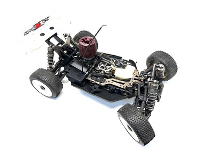 Ofna Jammin X1 CR 4wd 1/8 Nitro RC Racing Buggy VINTAGE W/ Engine ...