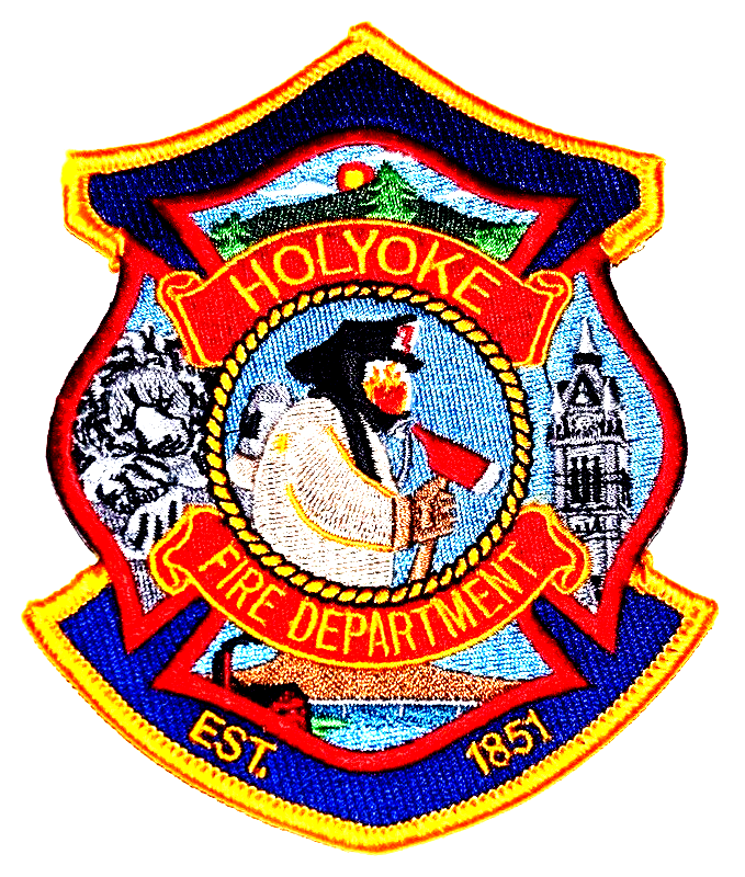 HOLYOKE - FIRE DEPARTMENT - MASSACHUSETTS MA Fire Patch EMS Rescue | eBay