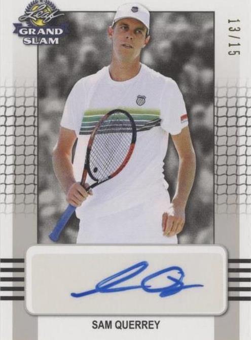 2018 Leaf Grand Slam - Sam Querrey #BA-SQ1 Silver /15 (AU) for sale ...