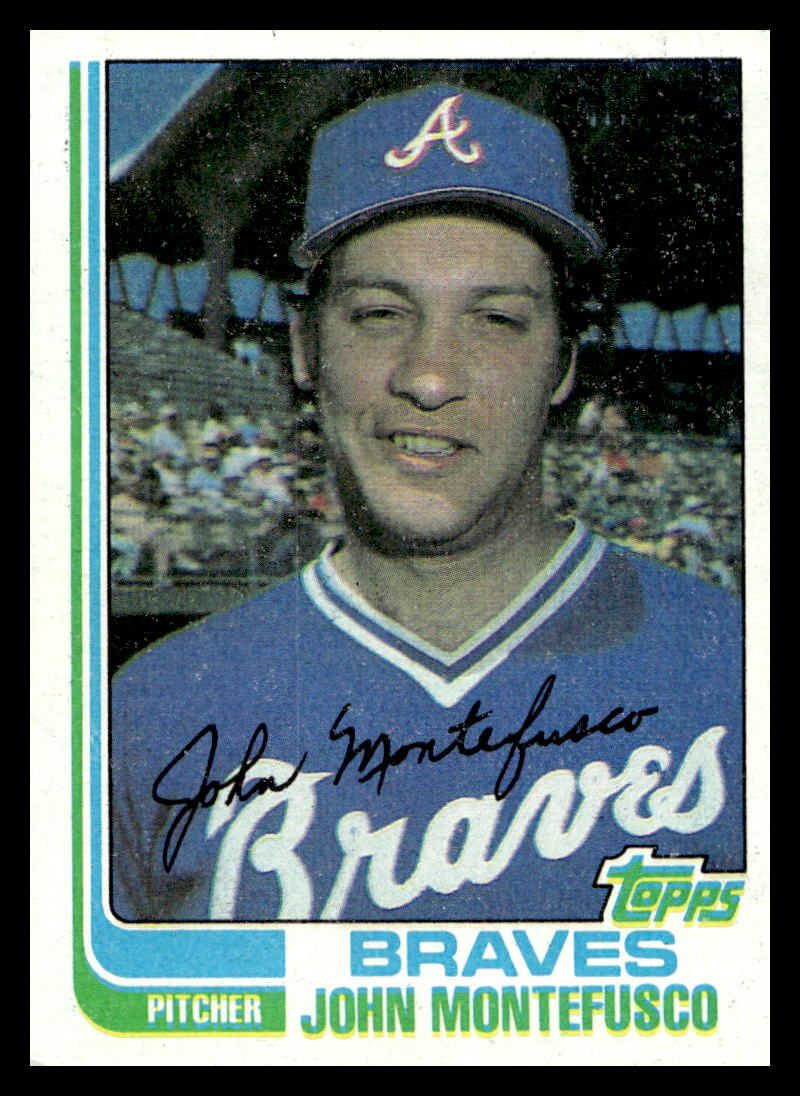 1982 Topps 697 John Montefusco Atlanta Braves Baseball Card | eBay