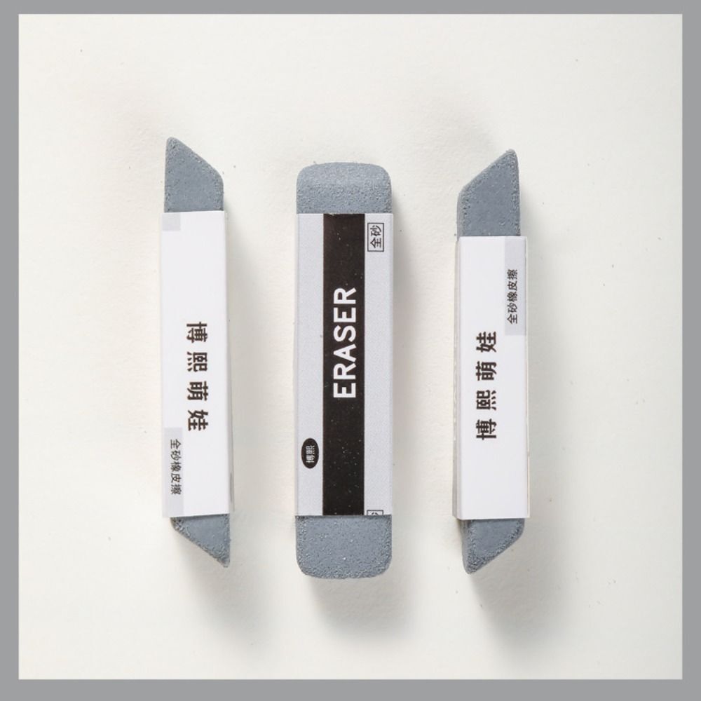 5PCS Dual-use Sand Eraser Matte Writing Correction Tool School Office ...