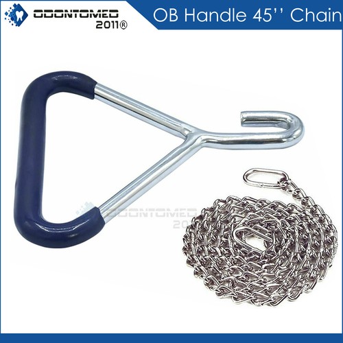 OB Apparatus OB Handle Calf Pulling Chain 45" Length Calving Supplies ...