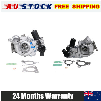 Twin Turbocharger 17201-51020 VB23 for Toyota Landcruiser VDJ200 4.5 L ...