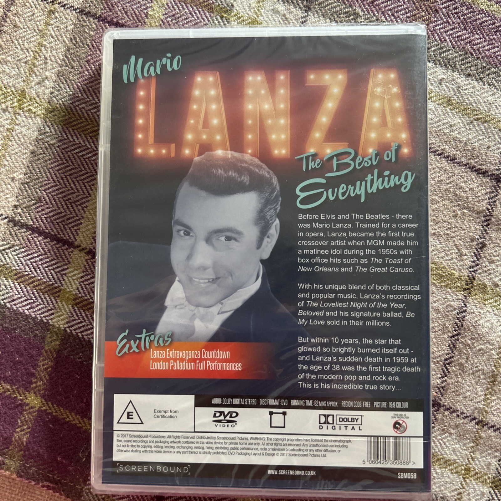 Mario+Lanza+-+The+Best+of+Everything+%28DVD%2C+2017%29 for sale online ...