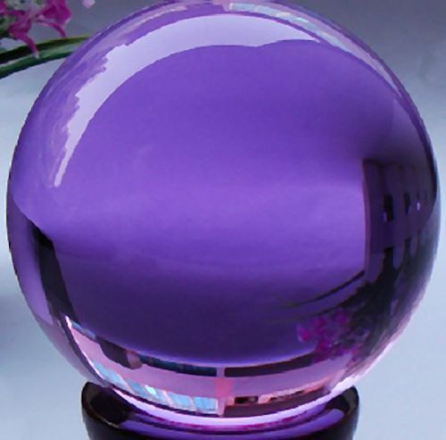 100MM TO 200mm Round Glass Crystal ball Sphere Buyers select the size ...